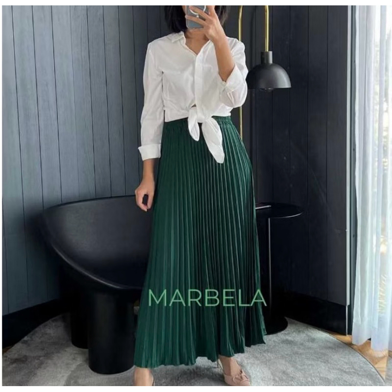 Jual MBL Rok Plisket Classic Pleated Skirt Dewasa Standar/Rok Plisket ...