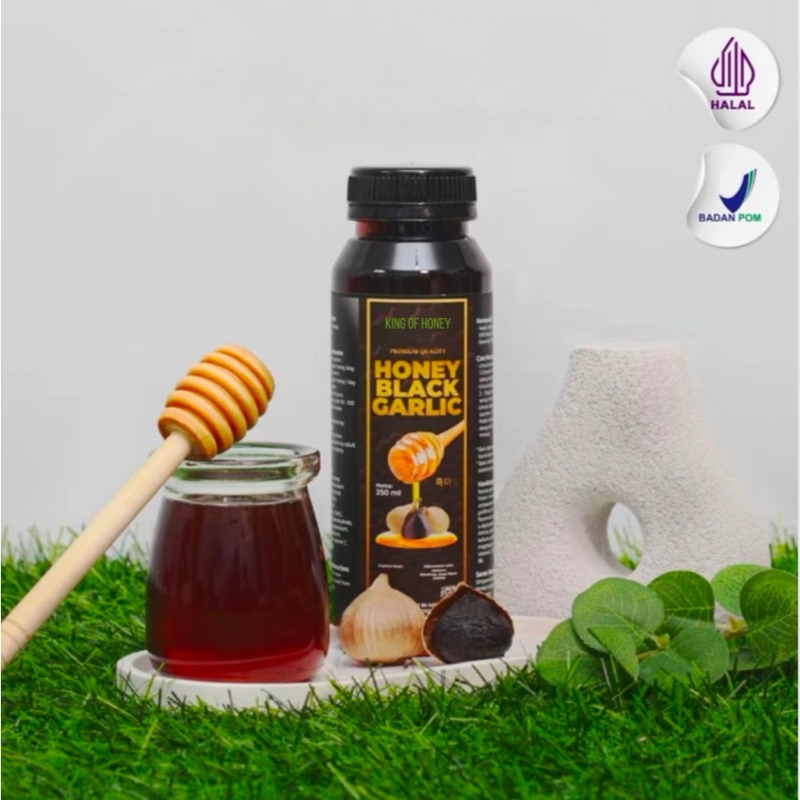 Jual [NEW] Alamme Black Garlic Honey Madu Bawang Hitam Tunggal Lanang ...