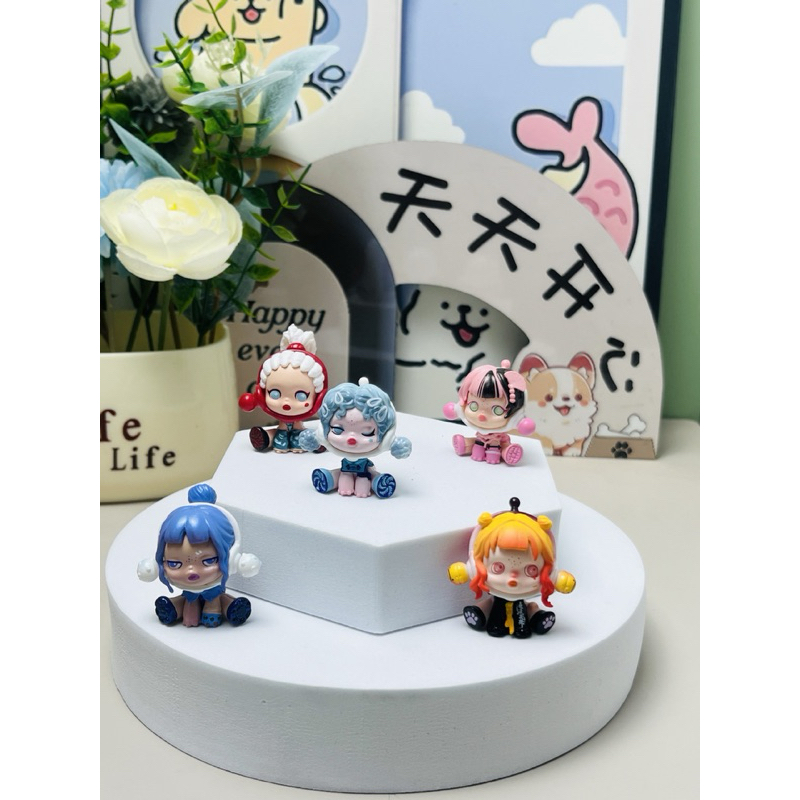 Jual PO 1 PCS TANPA LUBANG POPBEAN POPMART SP SKULLPANDA BONEKA ...