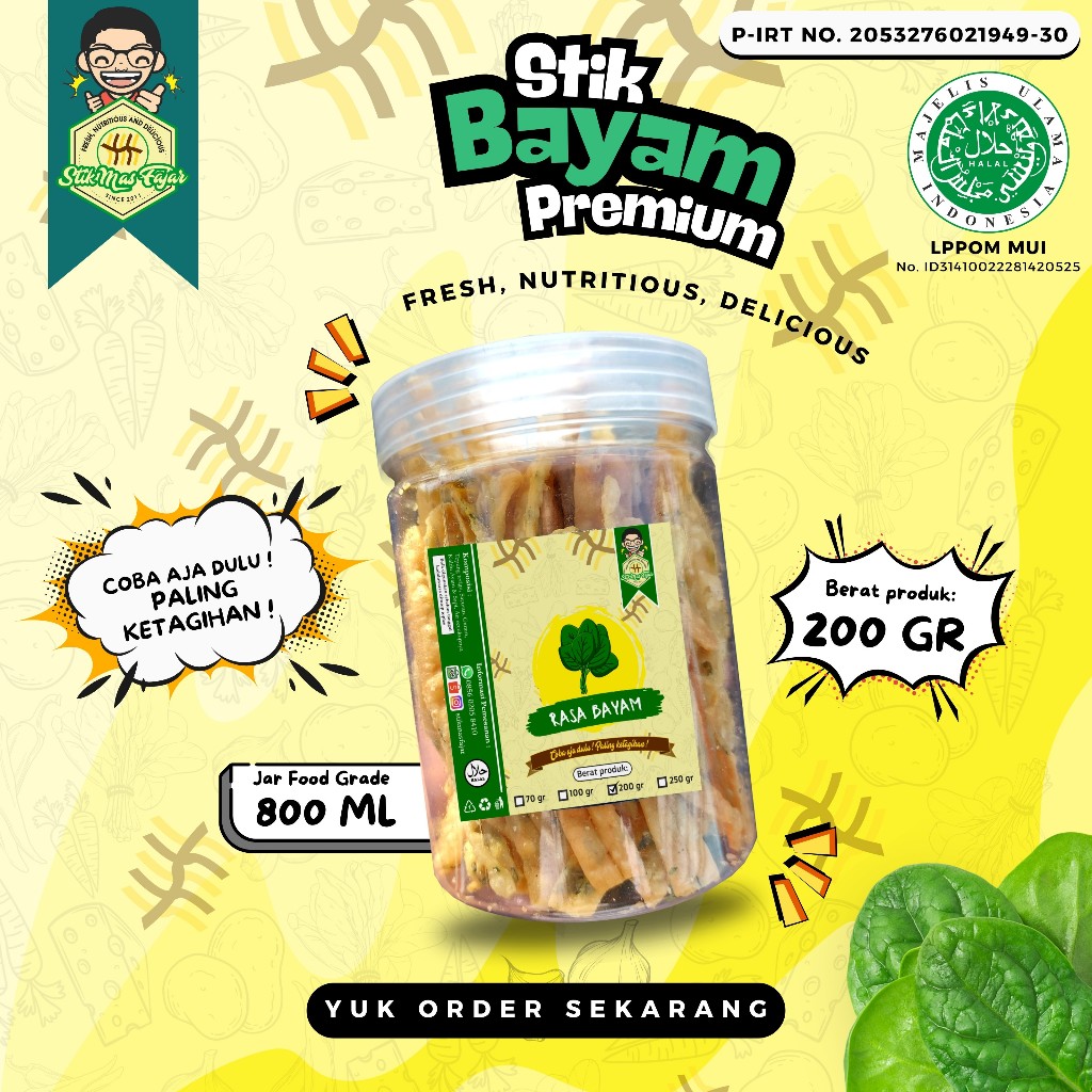 Jual [TOPLES - 200 GRAM] STIK BAYAM PREMIUM Mas Fajar - Coba aja dulu ...