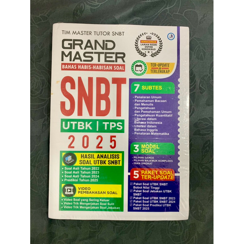 Jual Grand Master SNBT | Buku Latihan Soal UTBK | Shopee Indonesia