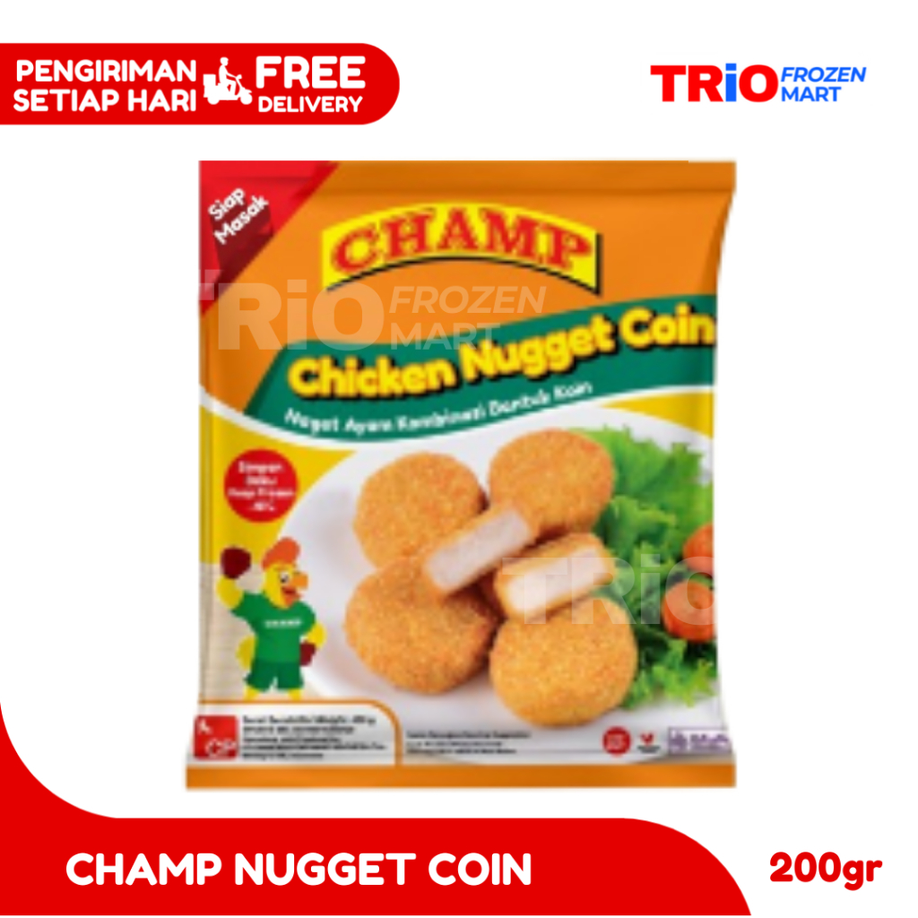 Jual Champ Nugget Coin / Naget Koin 200GR | Shopee Indonesia