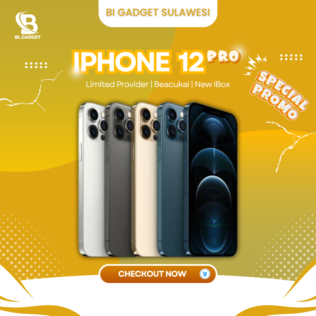 Jual iPhone 12 PRO 128GB/256GB FULLSET 100% Original Dan Bergaransi | Shopee Indonesia