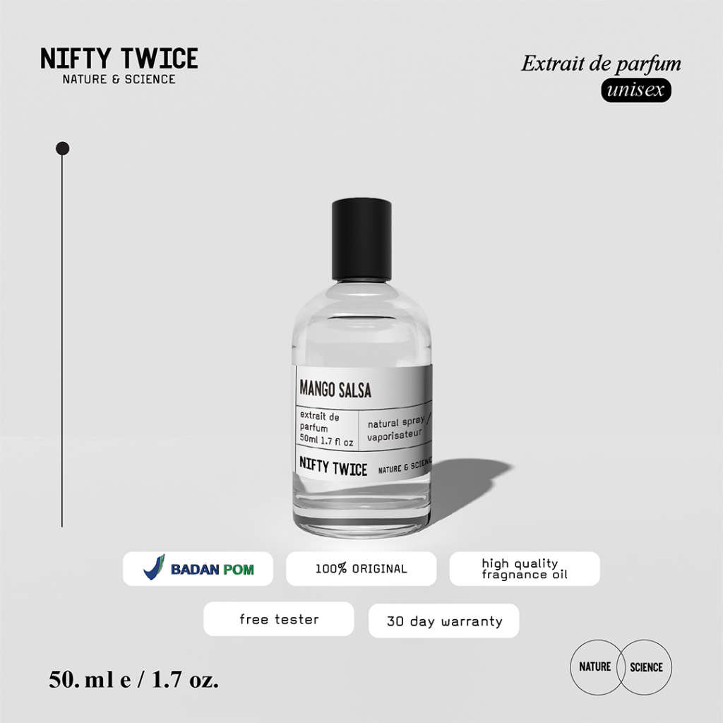 Jual Nifty Twice - Mango Salsa Extrait De Parfum / Parfum Pria Wanita ...