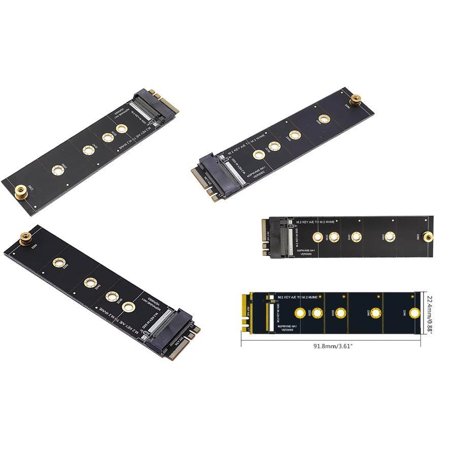 Jual Adapter SSD M.2 NVMe dipasang di slot M.2 WiFi Mobo M2 Wifi A/E ...