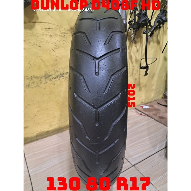 Jual ban dunlop d408f harley davidson uk 130 80 ring 17 copotan th 2015 ...