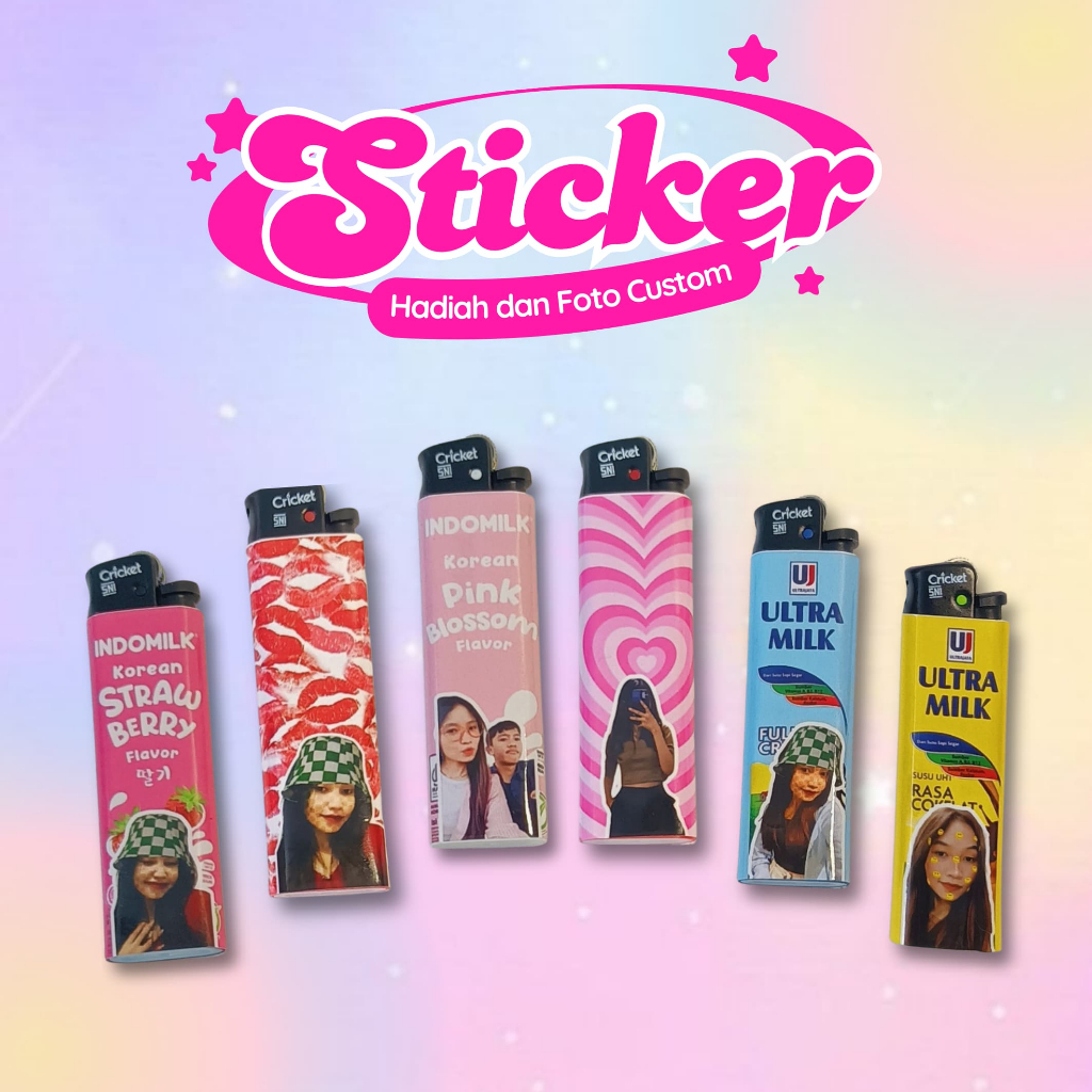 Jual [Bisa COD] Korek Cricket Custom Foto - Korek Cricket Original ...