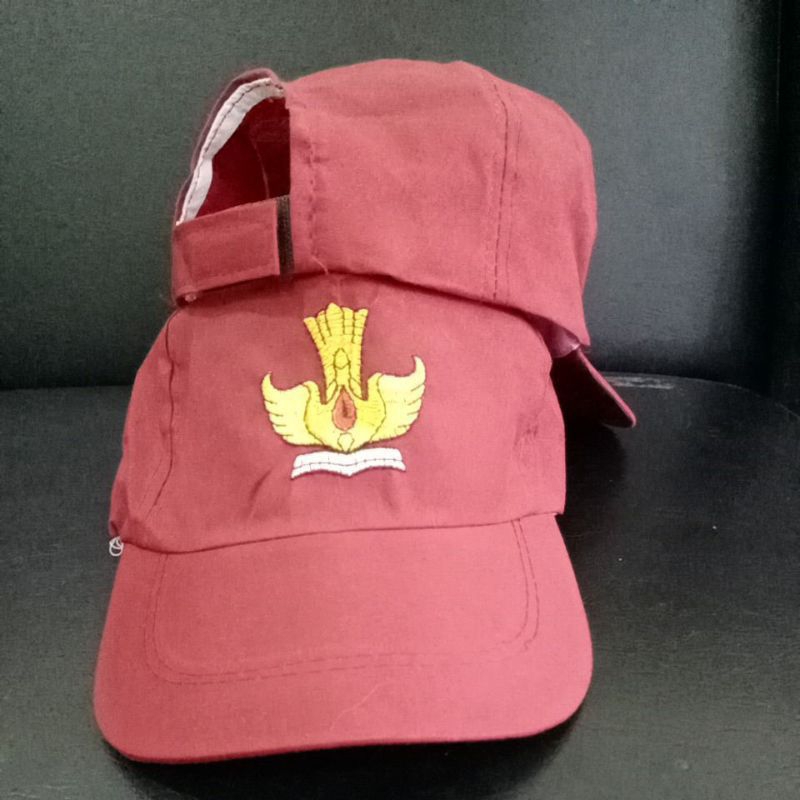 Jual TOPI SD Bordir Belakang Perakat ( isi 20 )-Topi Sekolah sd-topi ...