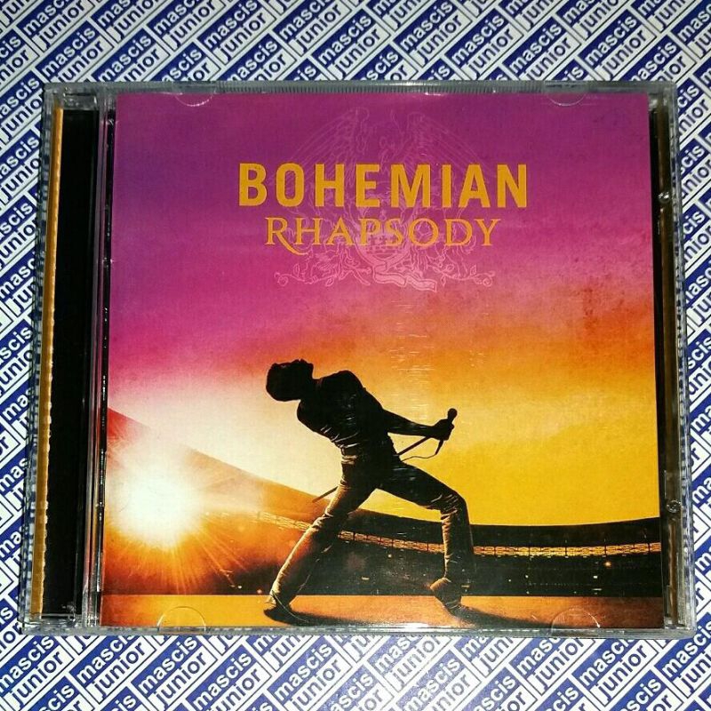 Jual CD OST Bohemian Rhapsody ft. Queen Freddie Mercury Brian May Roger ...