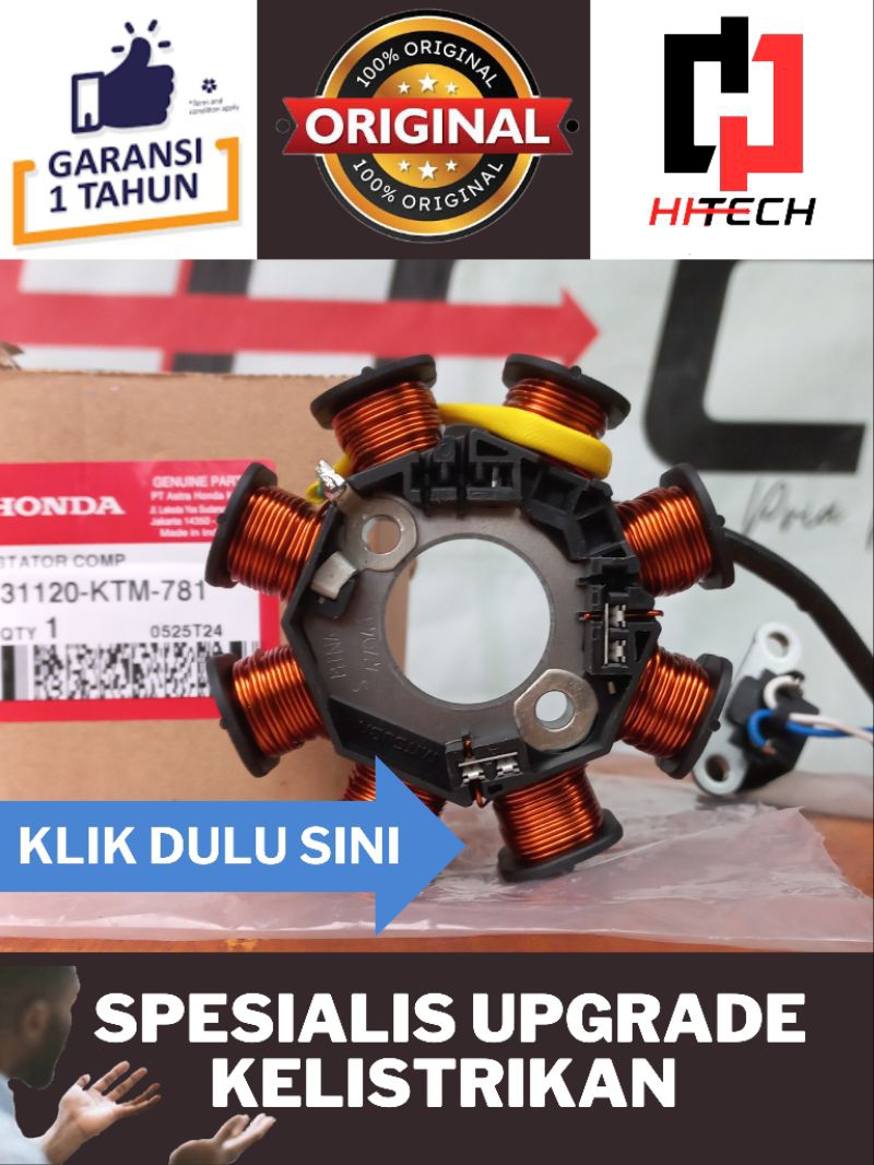 Jual 𝗛𝗶-𝗧𝗘𝗖𝗛 - PAKET SPUL FULLWAVE SUPRA X125 FI BATMAN 2006-2011 KTM ...