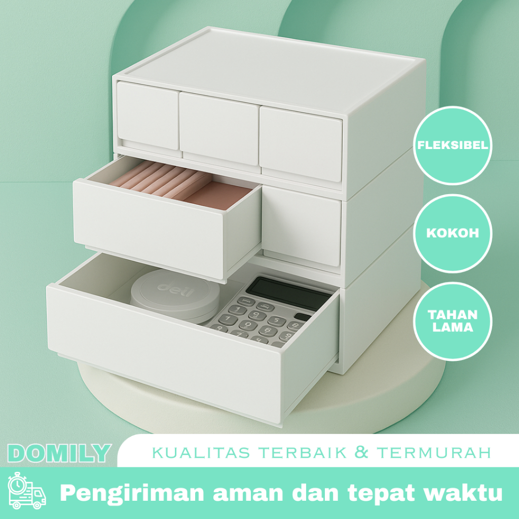 Jual Storage Laci penyimpanan alat tulis kotak penyimpanan serbaguna ...