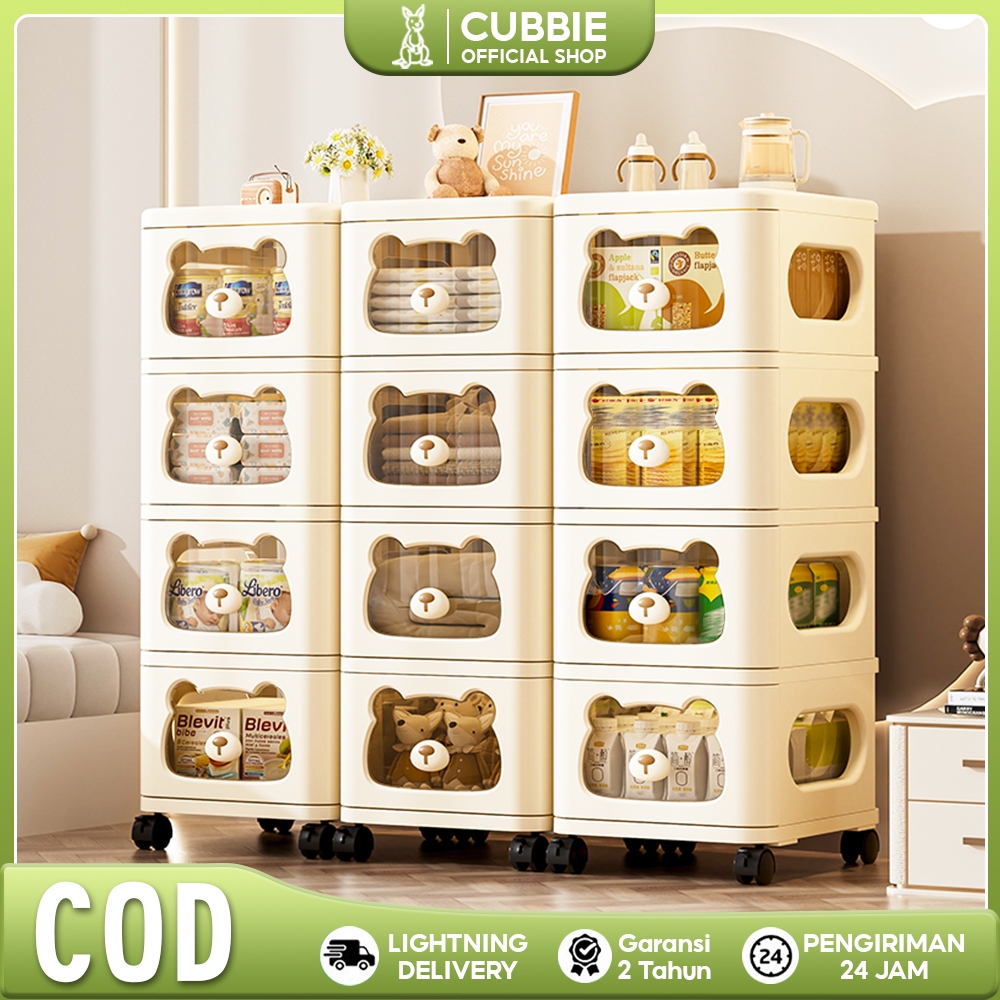 Jual [Rready Stock] Cubbie Rak Laci Dorong Rak Troli Susun Tempat ...