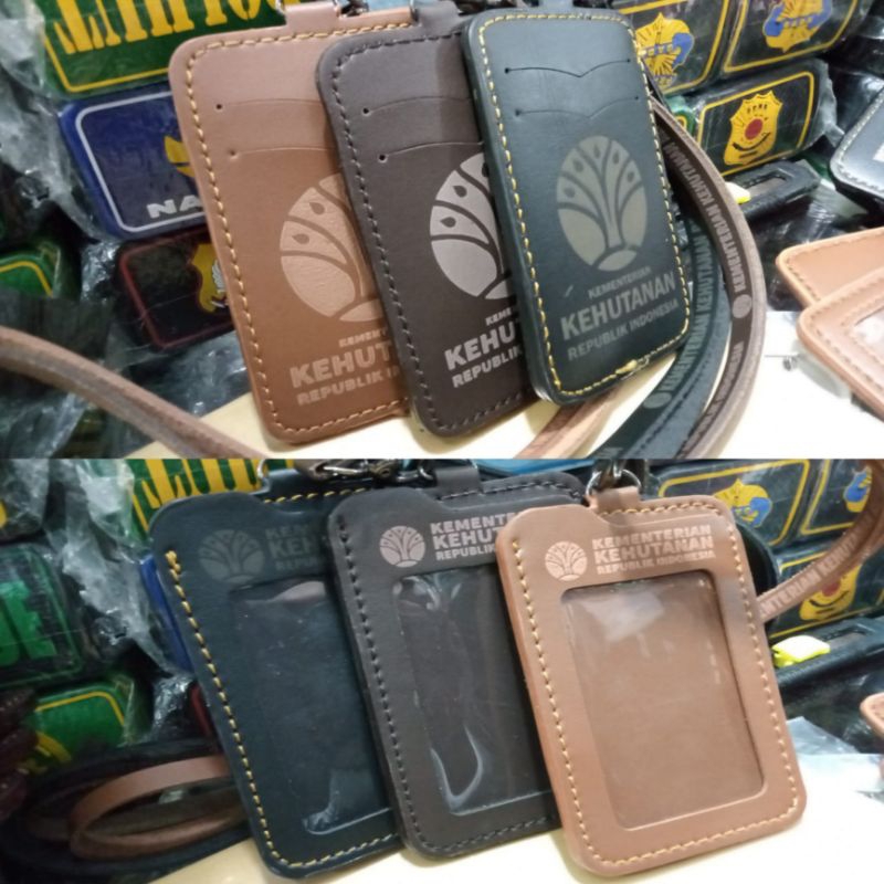 Jual Tali Id Card Kementerian Kehutanan RI Coklat | Shopee Indonesia