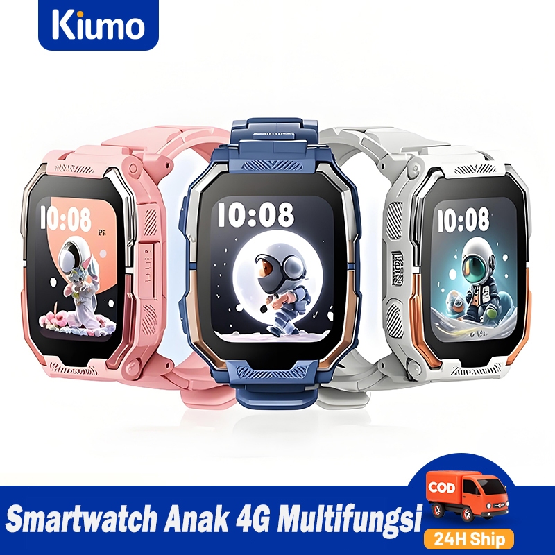 Jual Kiumo Jam Tangan Anak 4G dengan Kamera Ganda Anti Air IP67 Jam ...