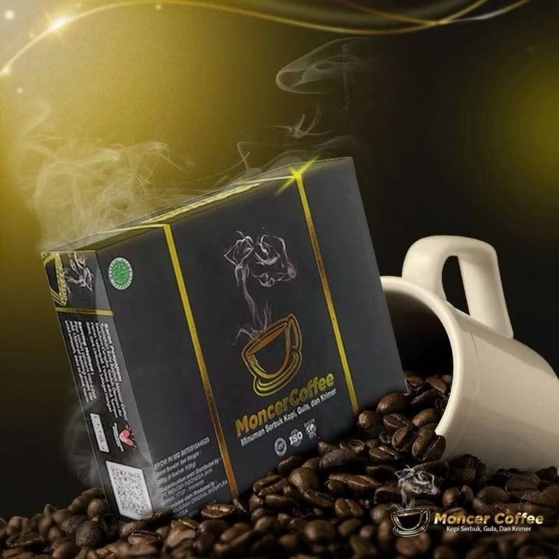 Jual Moncer kopi kuat 1 box 8 sachet @25 gr. Resmi Berijin BPOM ...