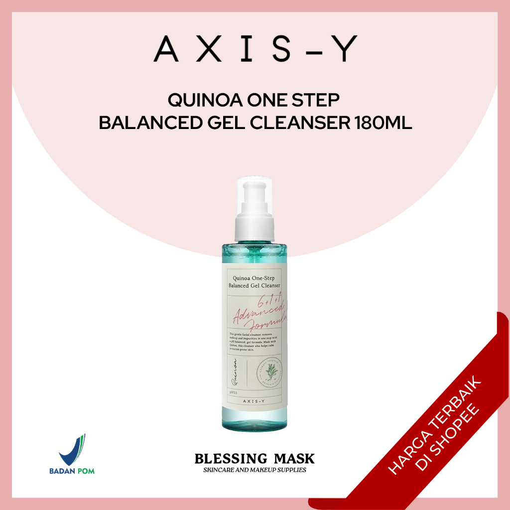 Jual AXIS-Y - Quinoa One Step Balanced Gel Cleanser | axisy - 180mL ...
