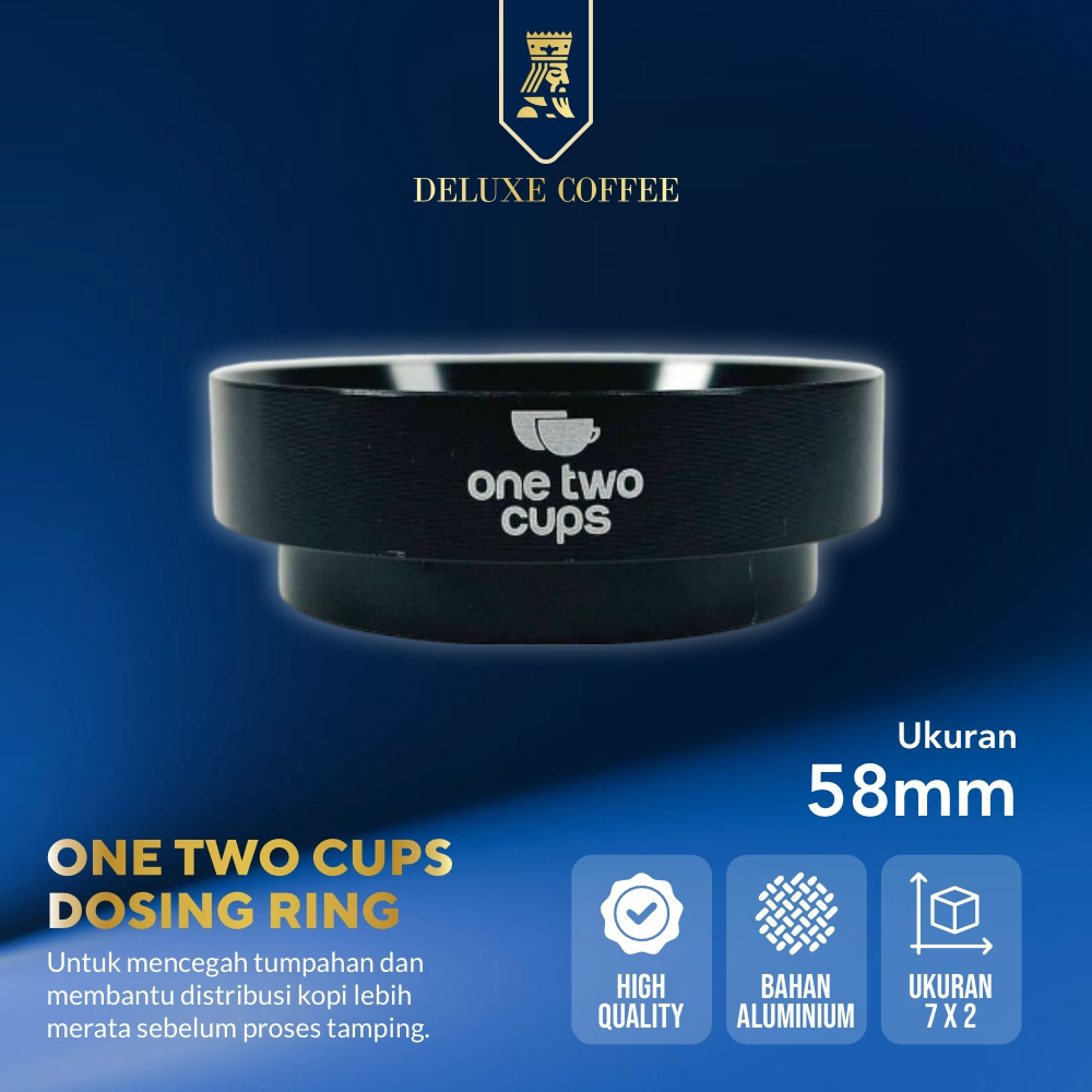 Jual One Two Cup Magnetic Dosing Ring Portafiler Espresso Machine ...