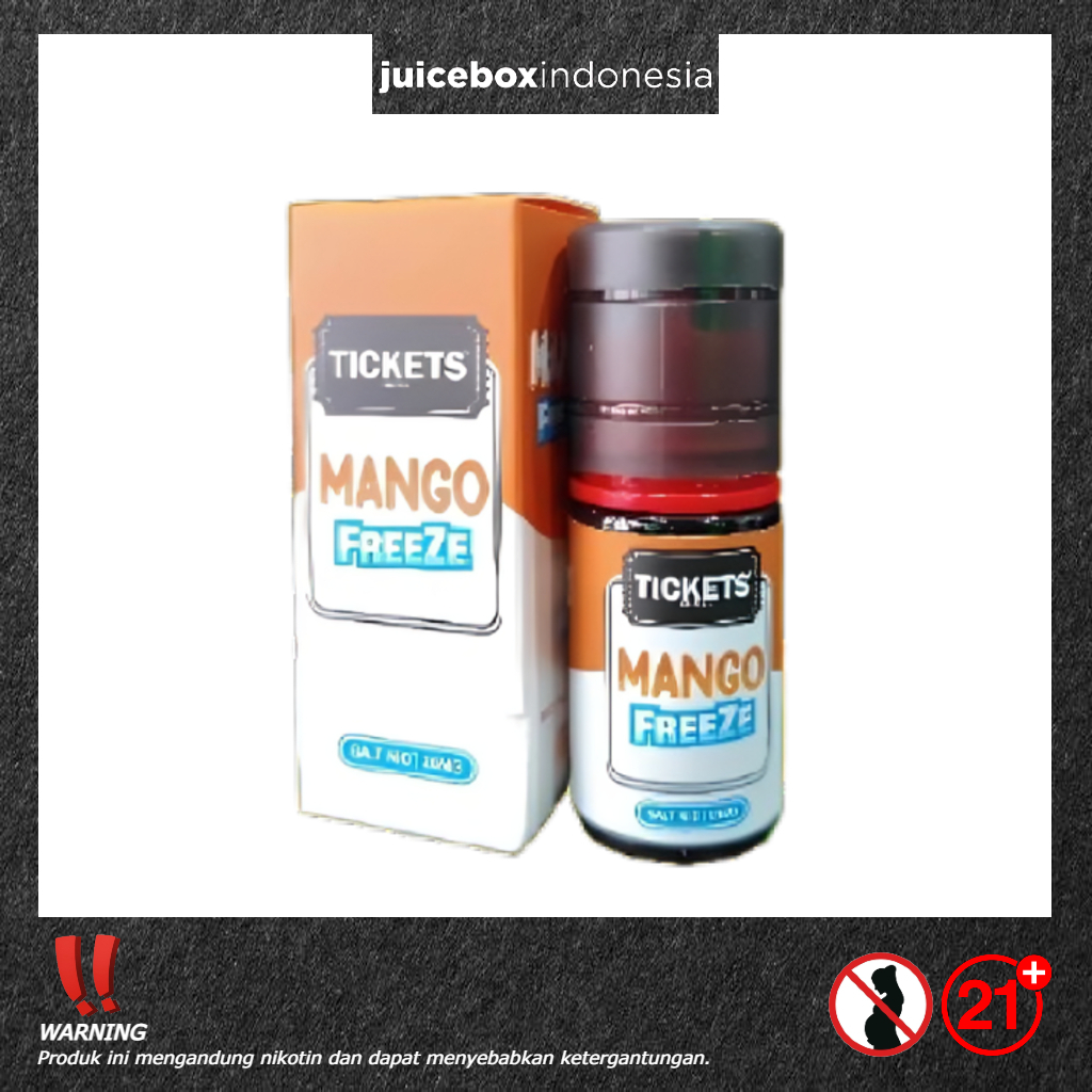 Jual Tickets Mango Freeze Salt 30ml Authentic by EJM | Shopee Indonesia
