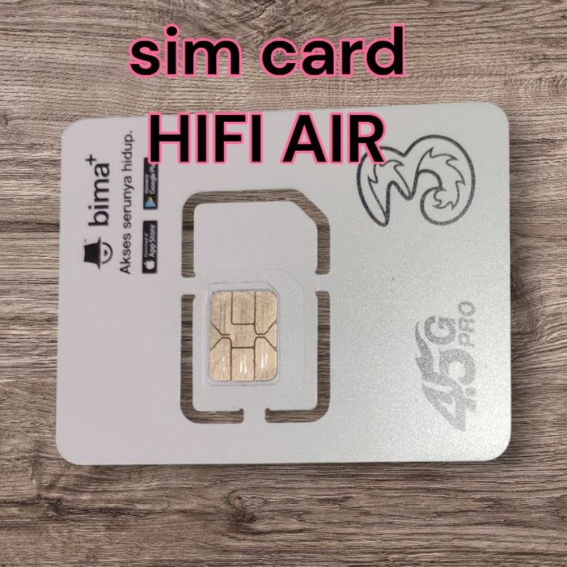 Jual kartu sakti murah sim card perdana hifi air tri/indosat | Shopee ...
