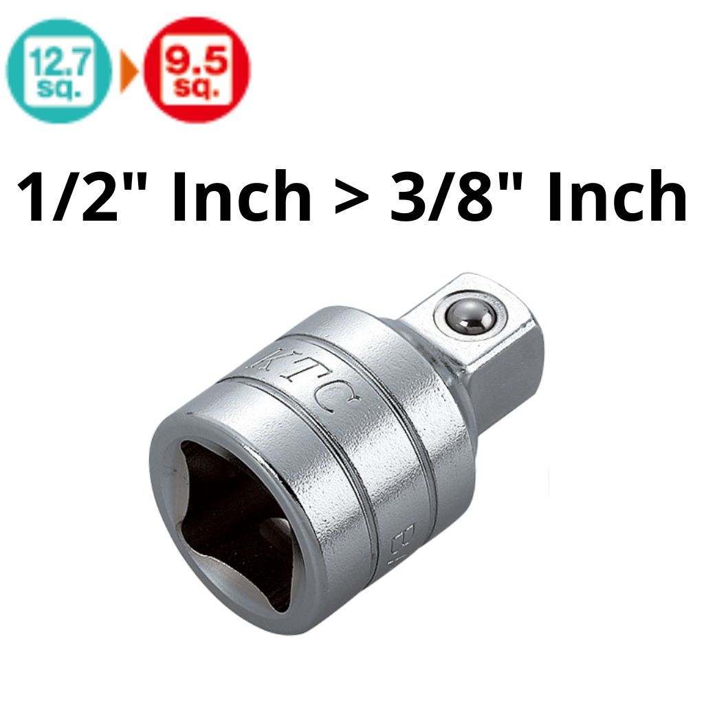 Jual KTC Adaptor Socket 1/2" Inch Internal Ke 3/8" Inch External No. BA43 Sambungan Mata Kunci ...
