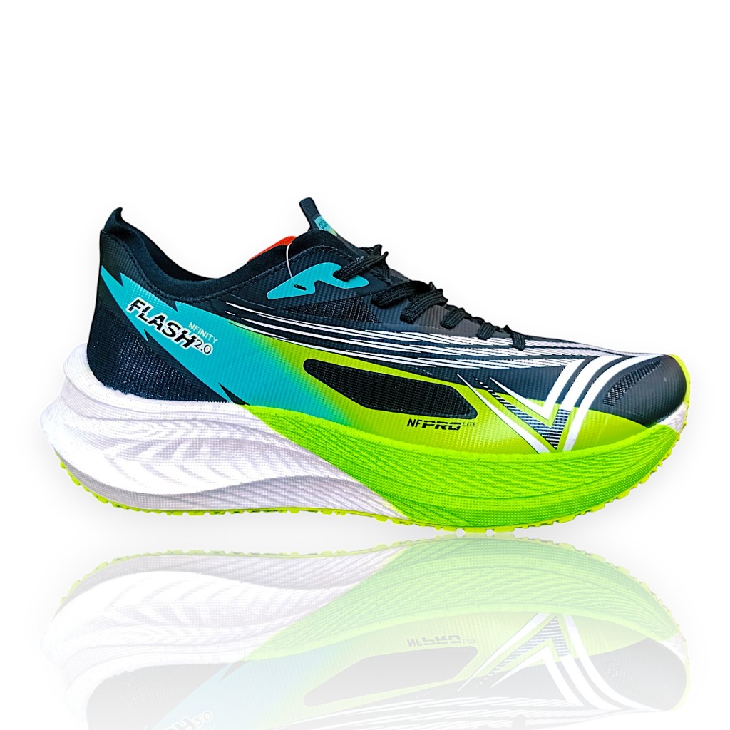 Jual Sepatu Running Ardiles Nfinity Flash 2.0 Black Atlantis | Shopee ...