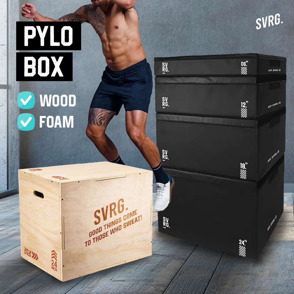 Jual SVRG. Soft Plyo Box 6" - Soft Jump Box - Jump Crossfit 4 Level ...