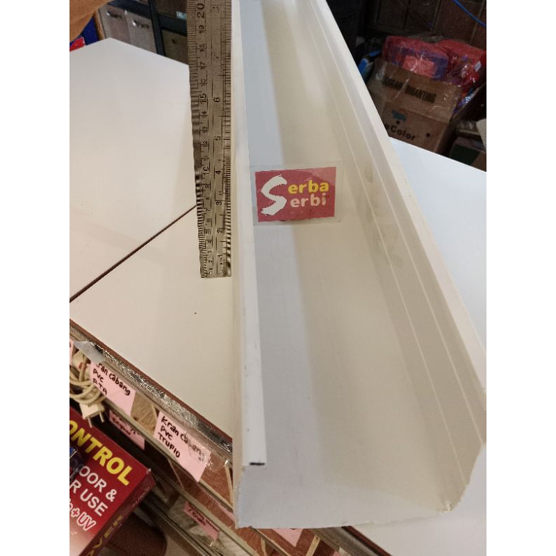 Jual -/1METER TALANG PETAK PVC-Buangan air saluran atap lantai | Shopee ...