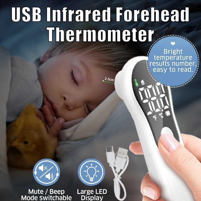 Jual Usb Thermometer Digital Infrared Gun Termometer Non Contact ...
