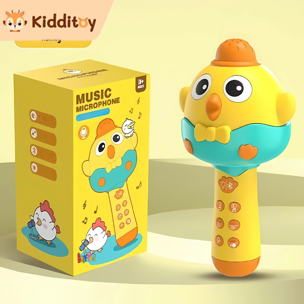 Jual kidditoy Microphone Anak Mainan Karaoke Music Little Singer Mic ...