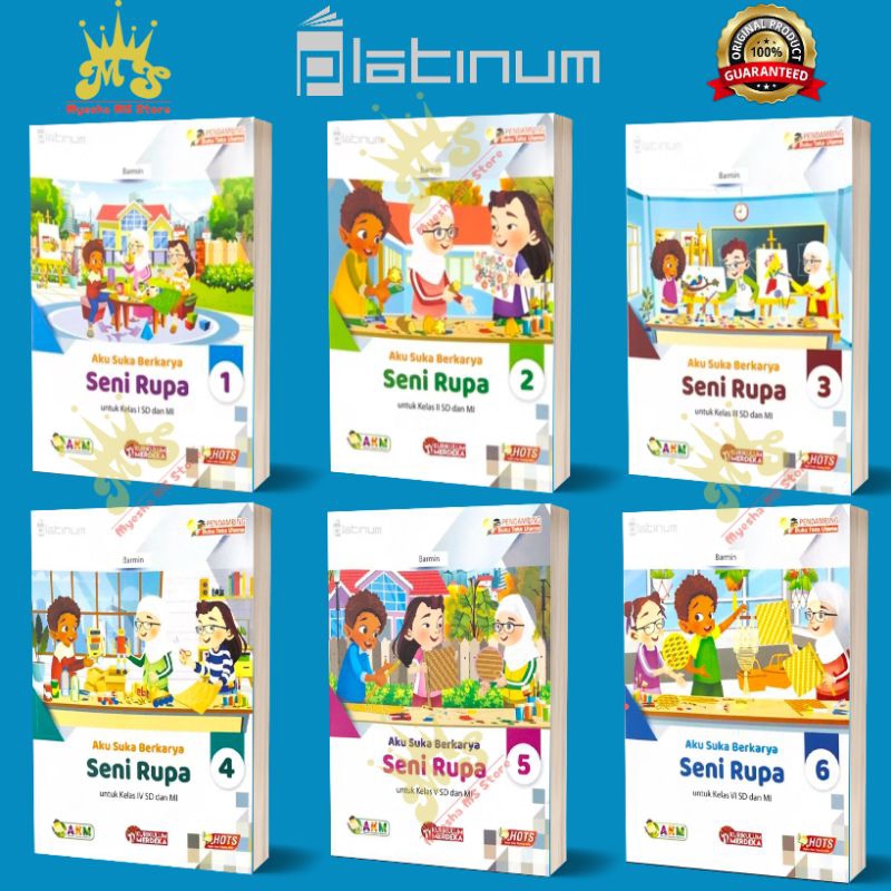 Jual Seni Rupa SD Kelas 1,2,3,4,5,6 Kurikulum Merdeka Revisi Terbaru (Tiga Serangkai) | Shopee ...