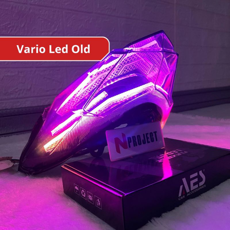 Jual Stoplamp Slim Frame Vario Led Old 125/150 Full RGB | Shopee Indonesia
