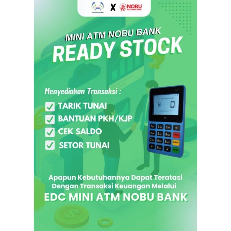 Jual MESIN EDC MINI ATM M3 TERMURAH, (Bisa untuk pembayaran virtual ...