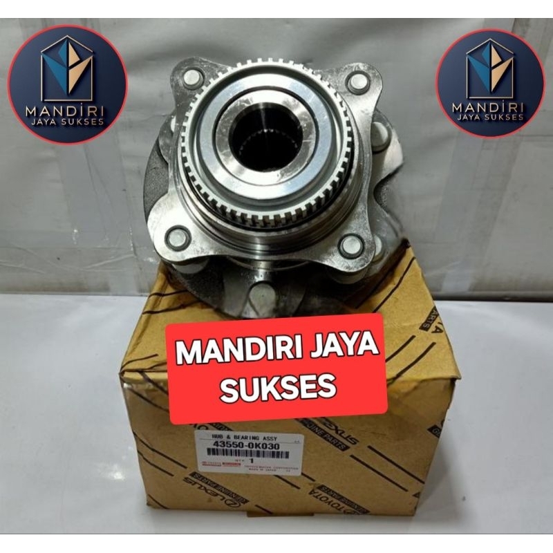 Jual NAP RODA KOMPLIT HILUX/FORTUNER DIESEL 43550-0K030 ORI JAPAN ...