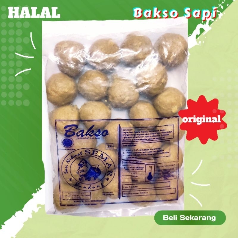 Jual BAKSO SEMAR URAT SUPER ISI 25 BIJI | Shopee Indonesia
