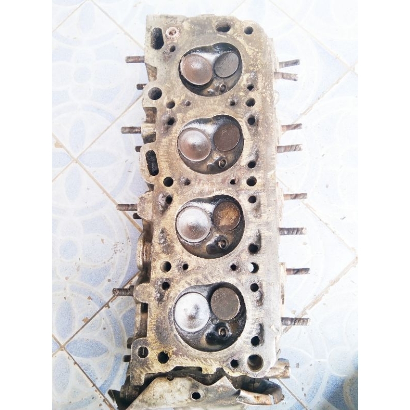 Jual deksel head cylinder assy l300 bensin lancer old 4G32 original ...