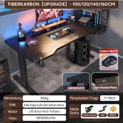 Jual ( GARANSI 12 BULAN ) MEJA KERJA ELEKTRIK MEJA BELAJAR MEJA ...