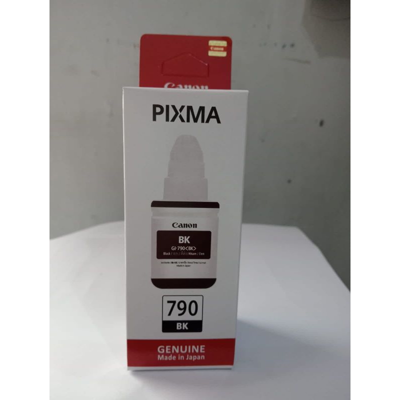 Jual Tinta Canon PIXMA Gi 790 Warna Black For Untuk Printer Series ...