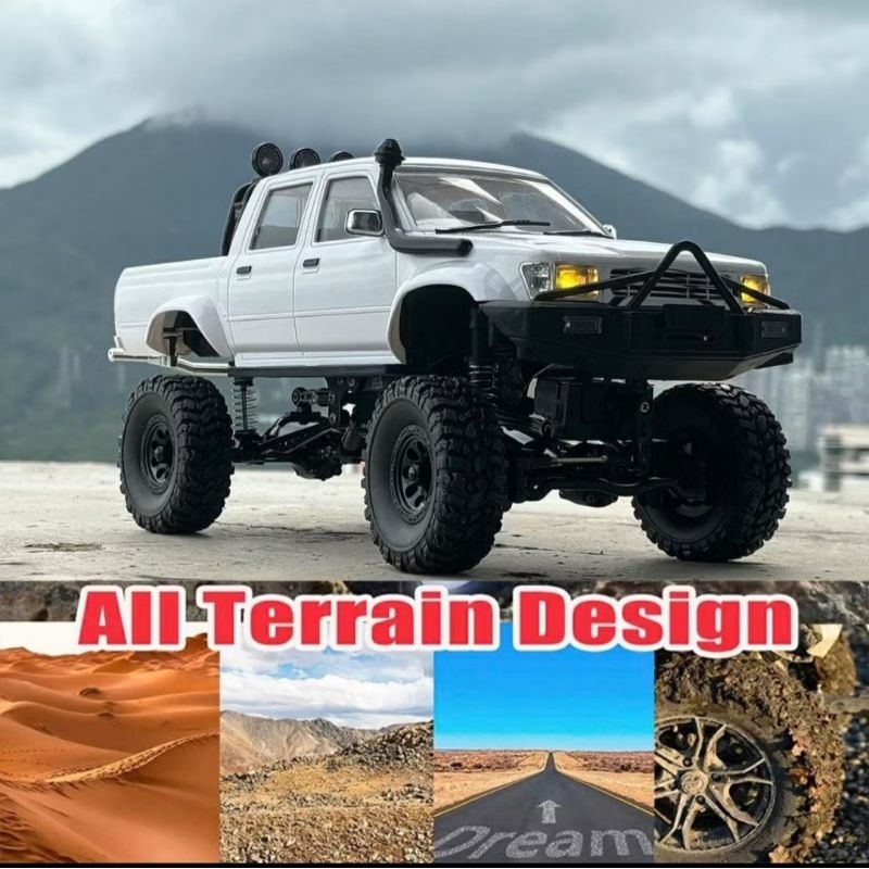 Jual WPL C64-1 OFFROAD 4X4 1:16 4WD | D22 MOBIL PIKUP REMOTE CONTROL ...