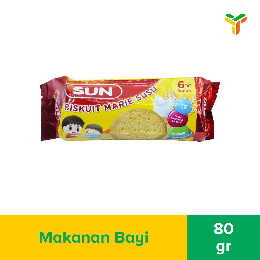 Jual Sun Biscuit Marie 80 Gram | Shopee Indonesia