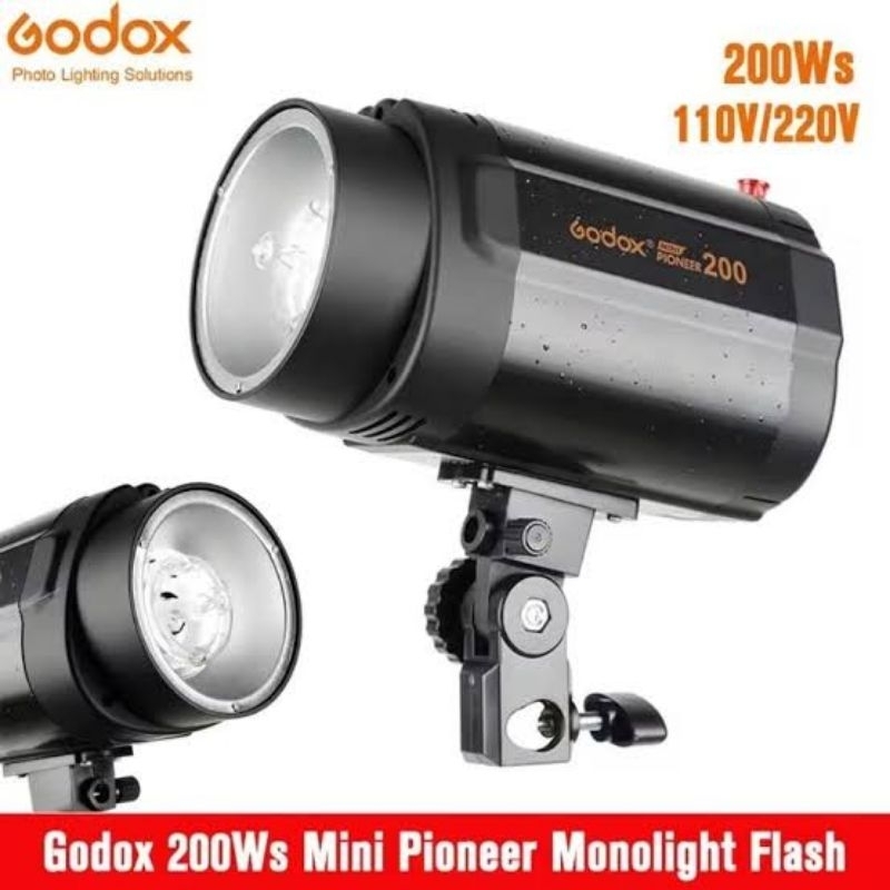 Jual Godox Mini Pioneer 200 Watt / Lampu Studio Godox 200 watt | Shopee ...