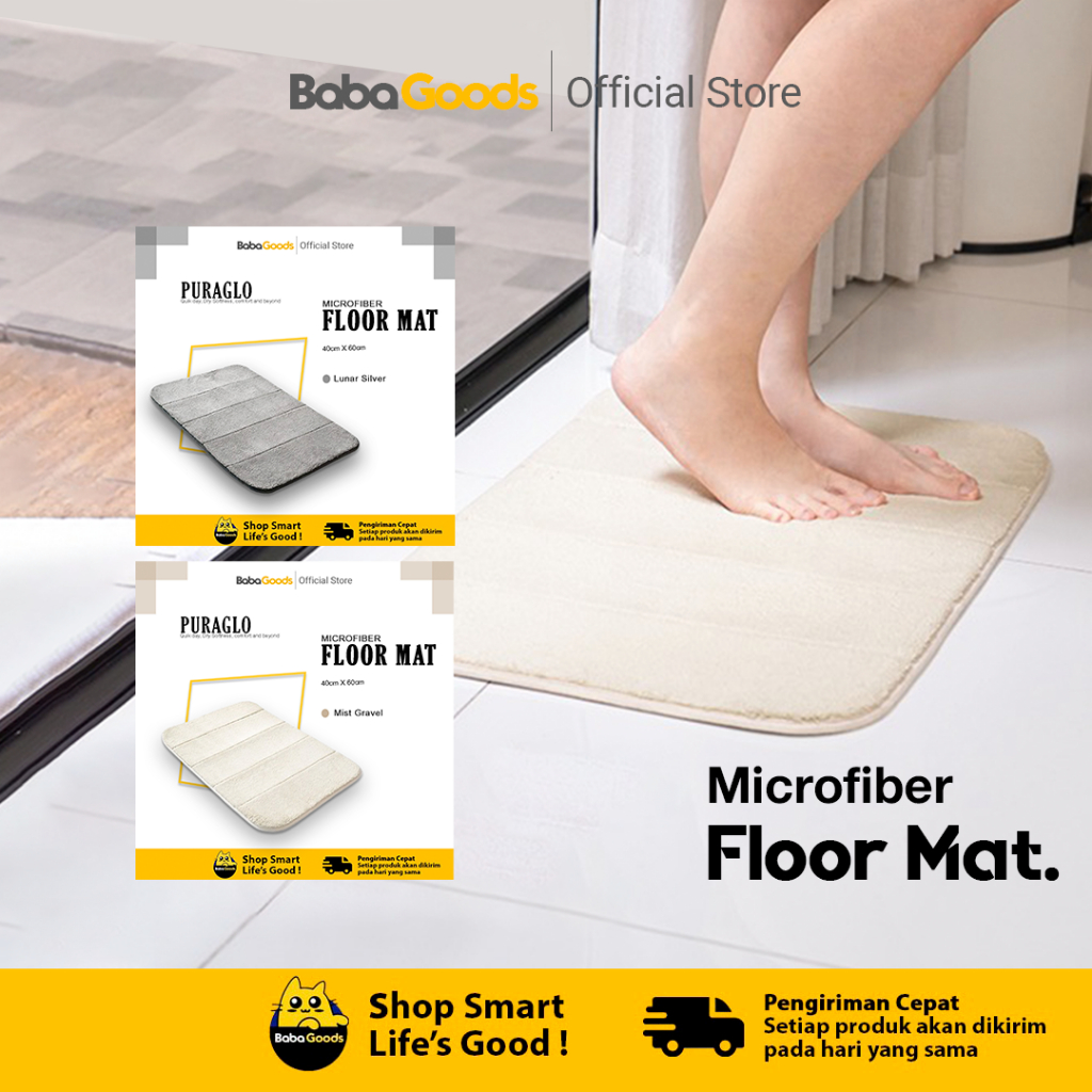 Jual Keset Rumah Kamar Mandi 40 x 60 cm Soft and Smooth Pad Deluxe ...