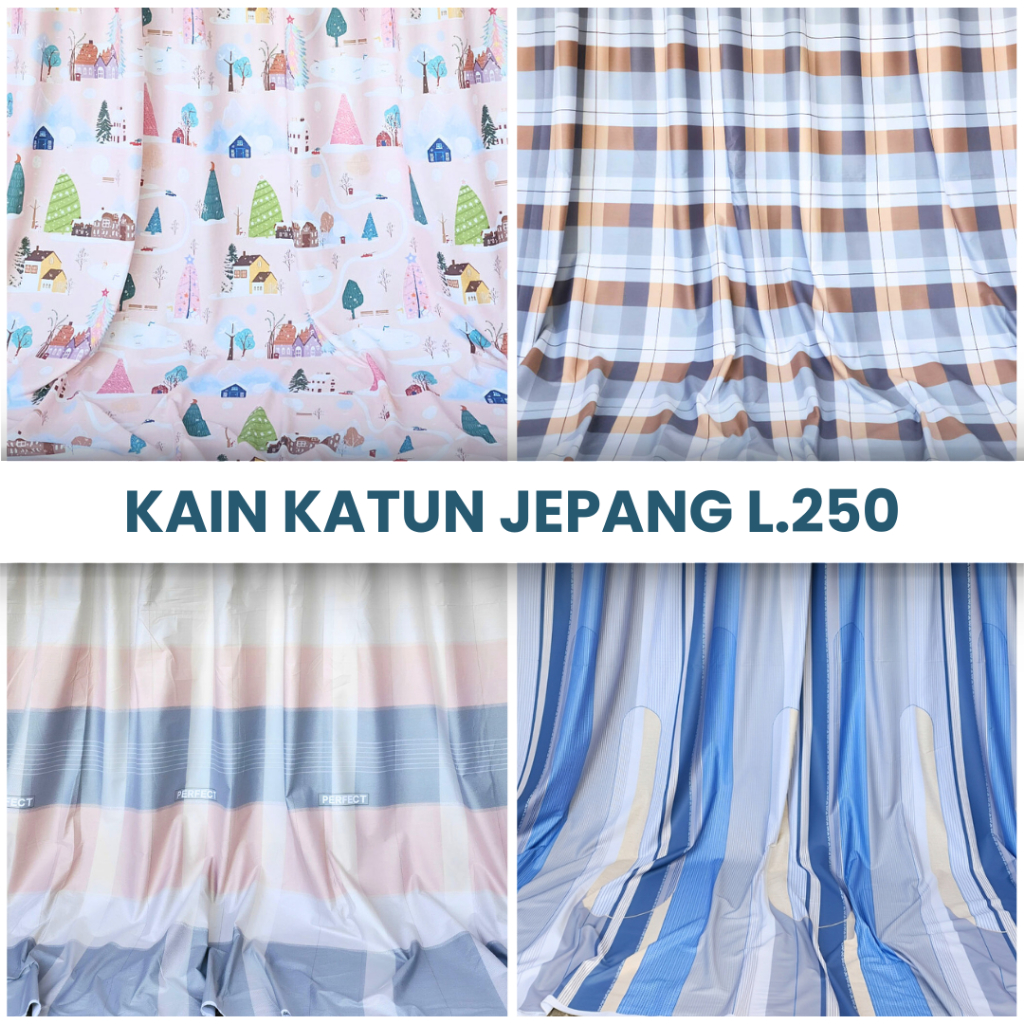 Jual KAIN KATUN JEPANG PER 50 CM L250 NEMO FISH ABSTRACT MINIMALIS ...