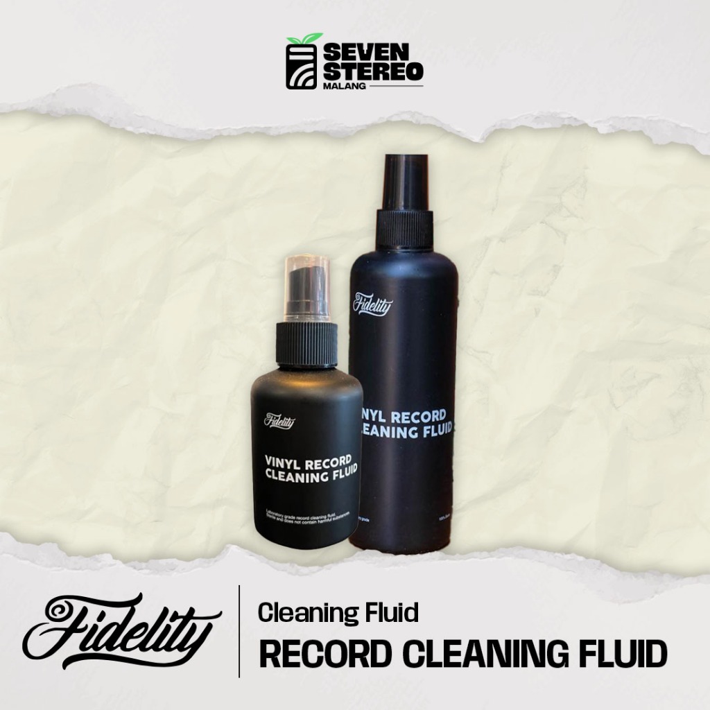Jual FIDELITY RECORD CLEANER - Cairan Pembersih Piringan Hitam Vinyl ...