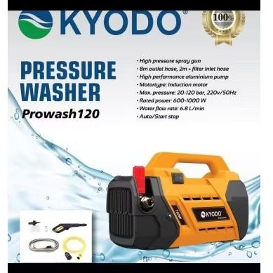 Jual Steam Jet Cleaner KYODO PROWASH 118 / 120 ada pengatur tekanan ...