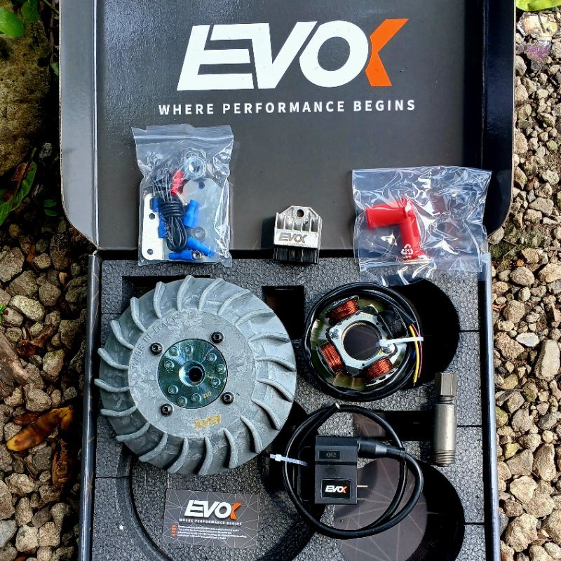 Jual Satu Set Pengapian 12 Volt Ignation Kit Vespa PTS Special Darling ...