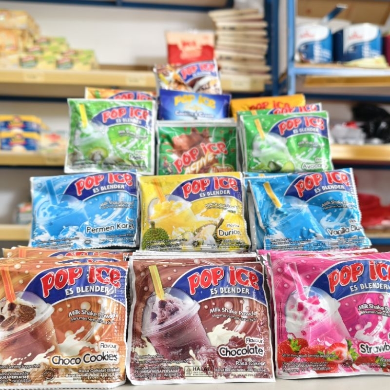 Jual Pop Ice All Varian Per Renceng / Pop Ice Aneka Rasa / Pop Ice ...