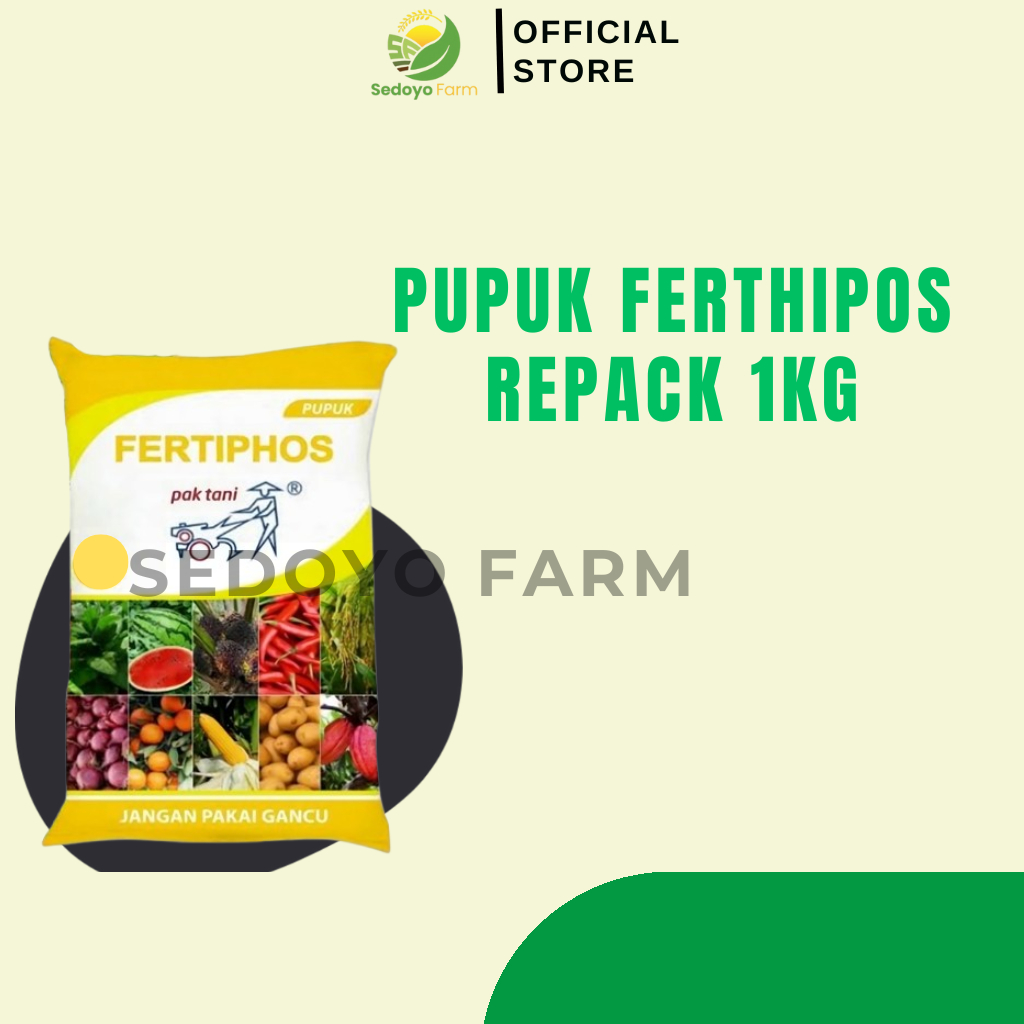 Jual Pupuk TSP / SP Fertiphos Pak Tani Kemasan Repack 1 kg | Shopee ...