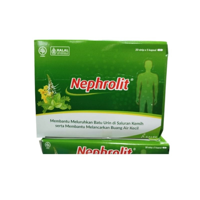 Jual nephrolit box isi 100-membantu meluruhkan urin di saluran kemih ...