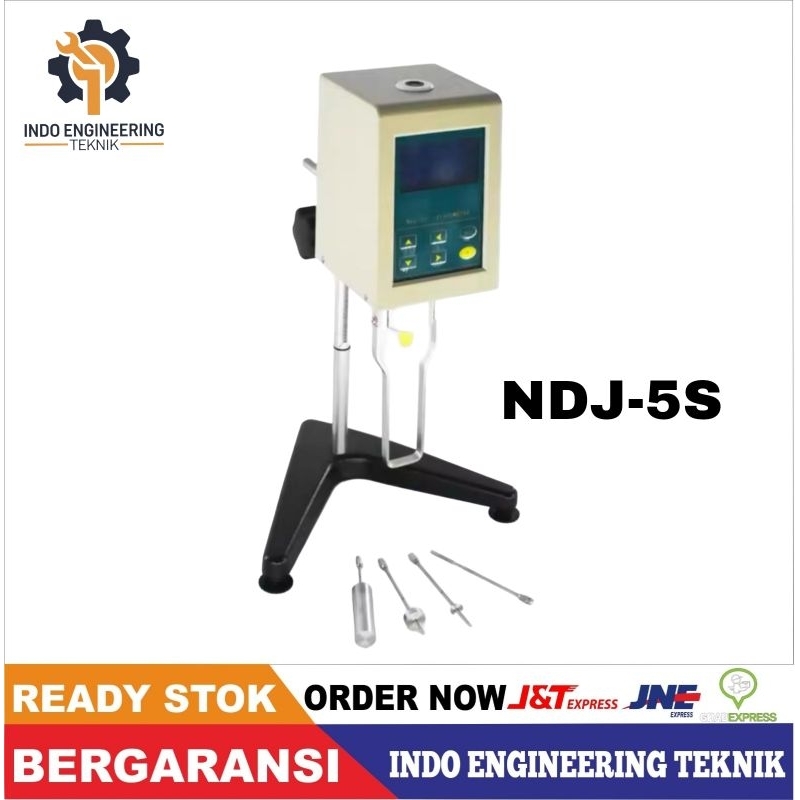 Jual Viscometer NDJ5S Viskometer NDJ-5S Visco Meter Tester Kental NDJ ...