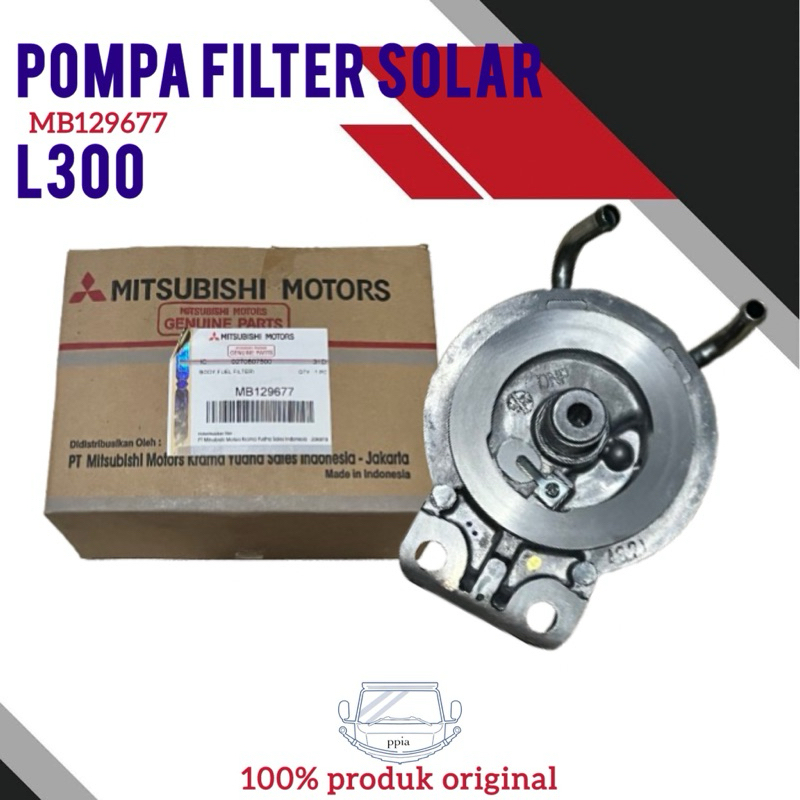 Jual Pompa filter solar L300 diesel original MB129677 tutup filter ...